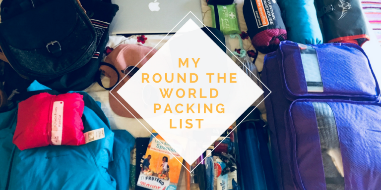 My round the world packing list (in carry on!) – Zo Around The World